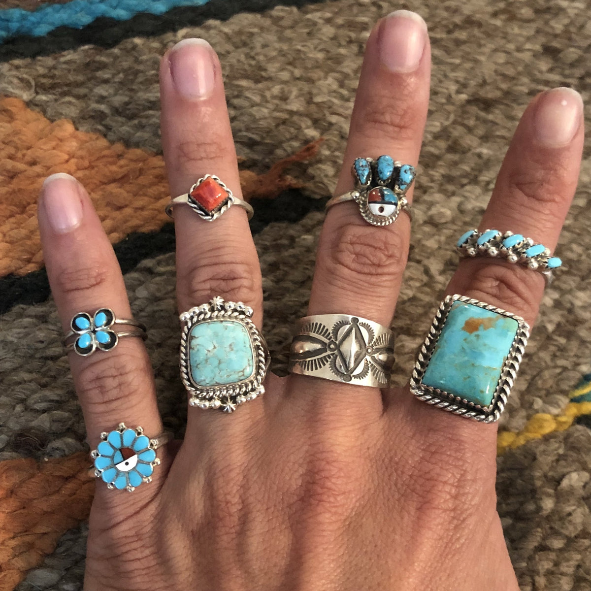 Native American Indian Rings – Ortega's Capistrano Trading Post